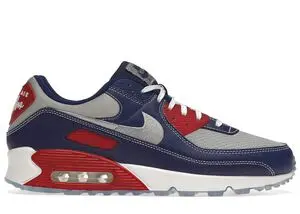 Nike Air Max 90 Pirate Radio - Navy Blue/grey/red
