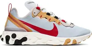 Nike Nike React Element 55 Sneakers Pure Platinum/club Gold/desert Sand