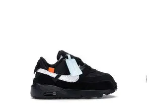 Nike Nike Air Max 90 Off-White Black TD Sneakers Black/white/cone