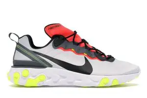 Nike React Element 55 Sneakers - Pure Platinum/black/dark Grey