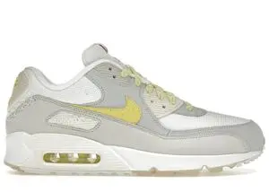 Nike Air Max 90 Premium Mixtape Side Ain Sneakers - White/lemon Frost