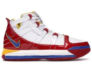 Nike Lebron 3 Superman Red Sneakers
