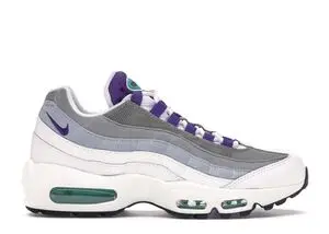 Nike Air Max 95 Grape - White/court Purpleone-coloremerald Green