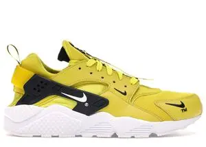 Nike Air Huarache Run Zip - Bright Citron/white/black