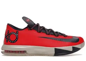 Nike Kd 6 Dc Sneakers - Light Crimson/obsidian/light Beige Chalk