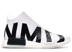 Adidas Nmd Cs1 Bold Branding Sneakers - Cloud White/core Black