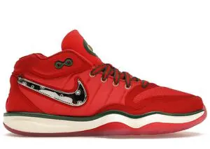 Nike Air Zoom Gt Hustle 2 Christmas Sneakers - Track Red/metallic Silver/mystic Red