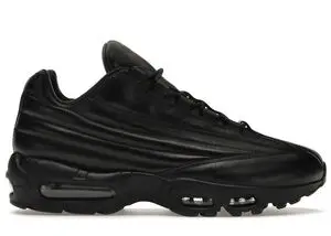 Nike Air Max 95 Lux Supreme Triple Sneakers - Black