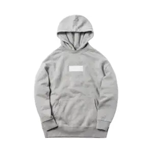Kith Classic Logo Williams Ii Hooded Sweatshirt - Heather Grey