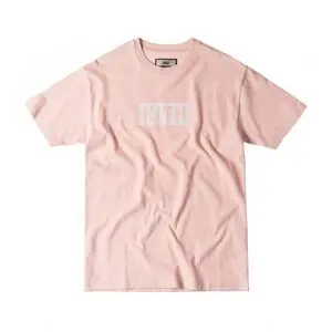Kith Classic Logo Tee Shirt Light Pink