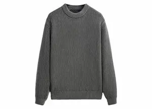Kith 101 Garment Dyed Meyer Knit Crewneck Sweatshirt - Machine