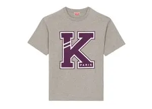 Kenzo Varsity T-shirt - Pearl Grey
