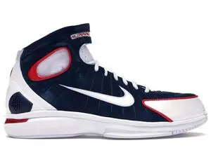 Nike Air Zoom Huarache 2K4 Sneakers Midnight Navy Blue/white/university Red