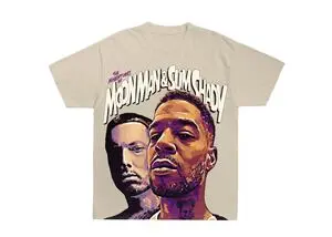 Kid Cudi Short Sleeve T-shirts For Men