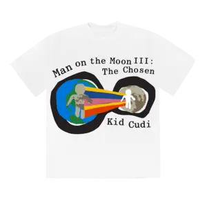 KID CUDI Cpfm For Motm Iii Heaven On Earth T-shirt - White