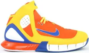 Nike Zoom Huarache 2k5 Cowboy Sneakers - Safety Orange/varsity Royal/varsity Maize