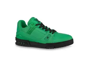 LOUIS VUITTON Trainer Sneakers - Green/black
