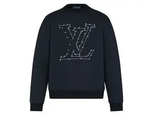 Louis Vuitton Embroidered Sweatshirts Hoodies For Men