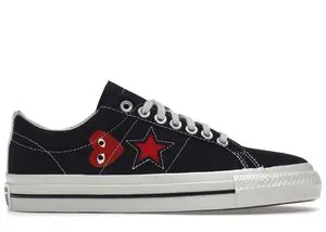 CONVERSE One Star Ox Comme Des Garcons Play - Black/red/white