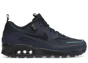 Nike Air Max 90 Surplus - Midnight Navy Blue/obsidian/hyper Jade