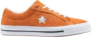 CONVERSE One Star Ox Vintage Suedein Sneakers - Bold Mandarin/white