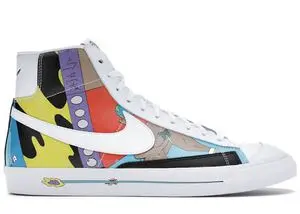 Nike Blazer Mid 77 Flyleather Ruohan Wang - Multicolor