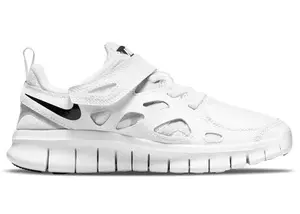 Nike Free Run 2 Sneakers - White/wolf Grey/black