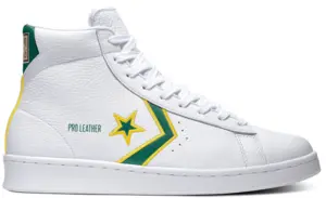 CONVERSE Converse Pro Leather Breaking Down Barriers Celtics High-Top Sneakers White/cloverone-coloramarillo