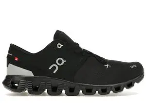 On Cloud X 3 Sneakers - Black