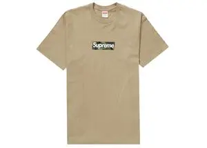 Supreme Box Logo Tee Shirt - Khaki