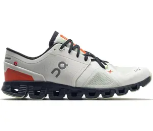 On Running Cloud X 3in - Ivory/flame