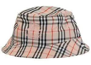 Supreme Burberry Crusher Hat - Pink
