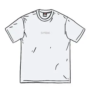 Supreme Bullion Logo Short Sleeve Top - White