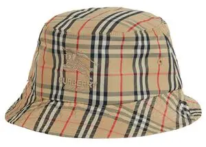 Supreme Burberry Crusher Hat - Beige