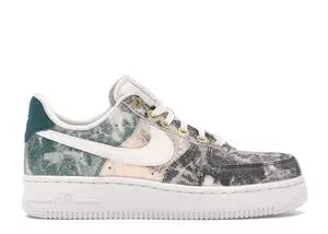 Nike Air Force 1 Low Metallic Leather Sneakers