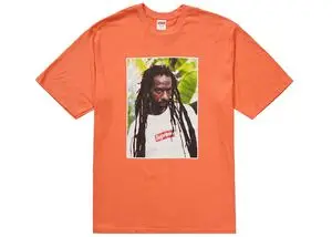 Supreme Buju Banton Tee Shirt Neon Orange