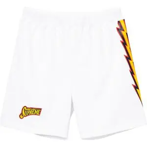 Supreme Bolt Basketball Short - White