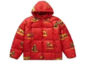 Supreme Featherweight Down Puffer Jacket - Lions