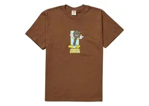 Supreme Bolt Tee Shirt - Brown
