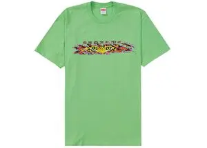 Supreme Eyes Tee Shirt - Lime