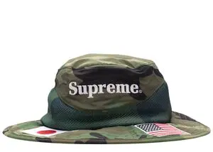 Supreme Flags Boonie - Woodland Camo