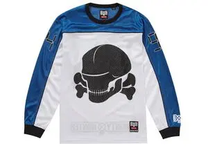 Supreme Bounty Hunter Mesh Moto Jersey - White
