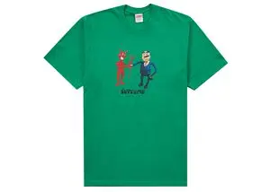 Supreme Business Tee Shirt - Green