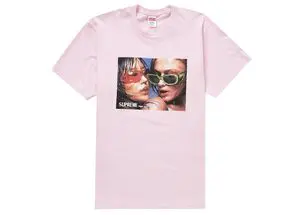 Supreme Eyewear Tee Shirt - Light Pink