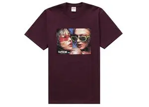 Supreme Eyewear Tee Shirt Eggplant