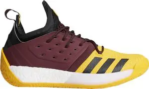 Adidas Harden Vol. 2 Arizona State Sneakers - Maroon/collegiate Gold/core Black