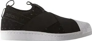 Adidas Superstar Slip-on Sneakers - Core Black/footwear White