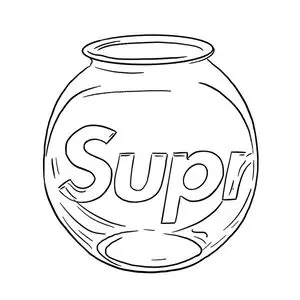Supreme Fish Bowl - Clear