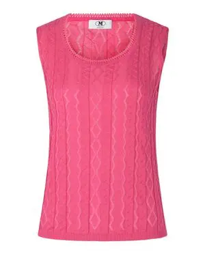 Missoni Cable Knit Baseball Cap - Fuschia