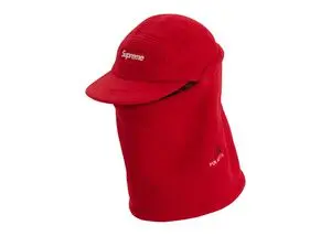 Supreme Facemask Polartec Camp Cap - Red